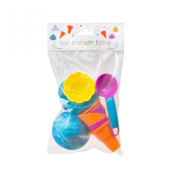 ערכת גלידות ועוגות לעיצוב ובניה עם חול קינטי Smart Sand | דניאלי יבוא ...