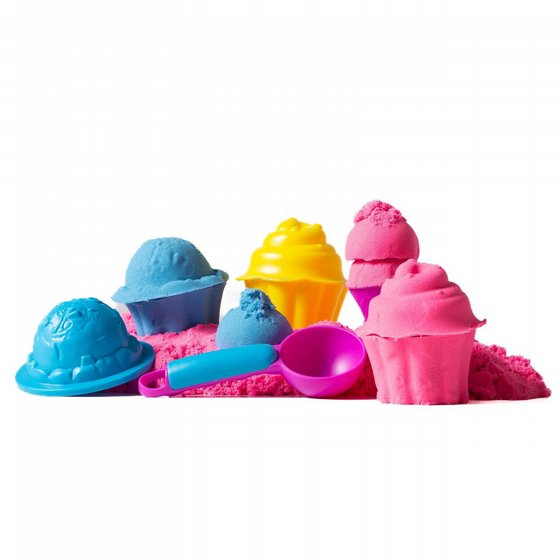 ערכת גלידות ועוגות לעיצוב ובניה עם חול קינטי Smart Sand | דניאלי יבוא ...