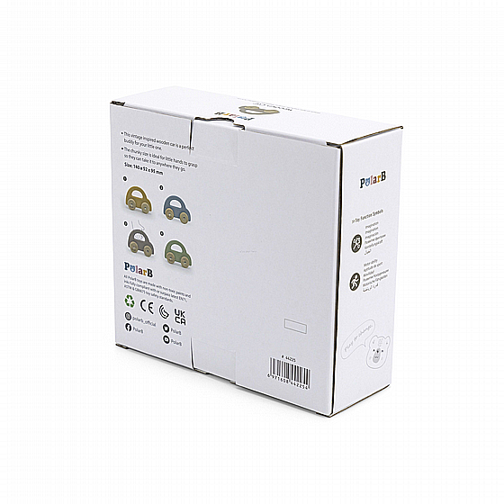 מכונית עץ - חום בהיר POLAR B | דניאלי יבוא ושיווק בראשון לציון